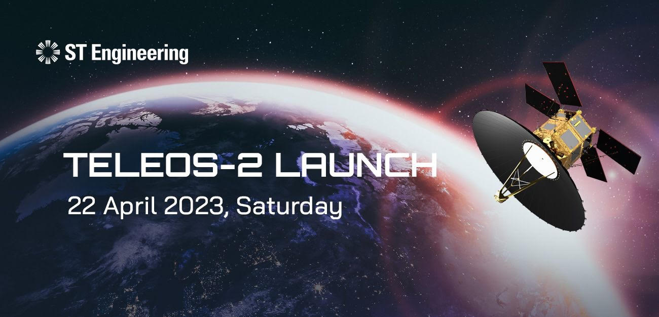 TeLEOS 2 Launched Successfully on 22 Apr 2023